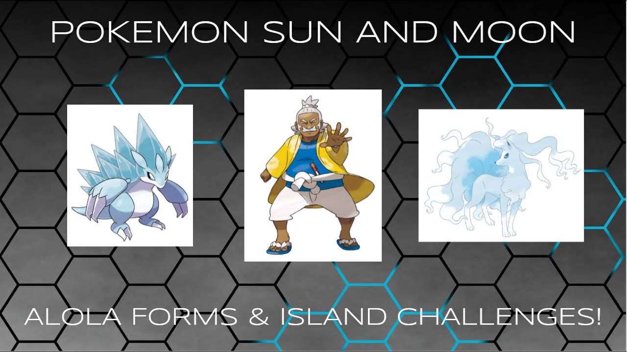 Pokemon Sun & Moon News! - Island Challenges and Alola Forms! - YouTube