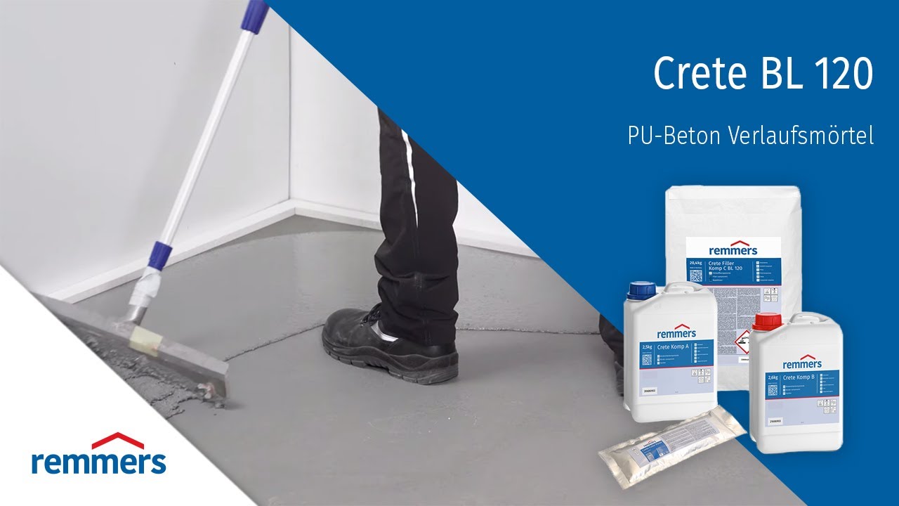 Remmers Crete BL 120 - YouTube