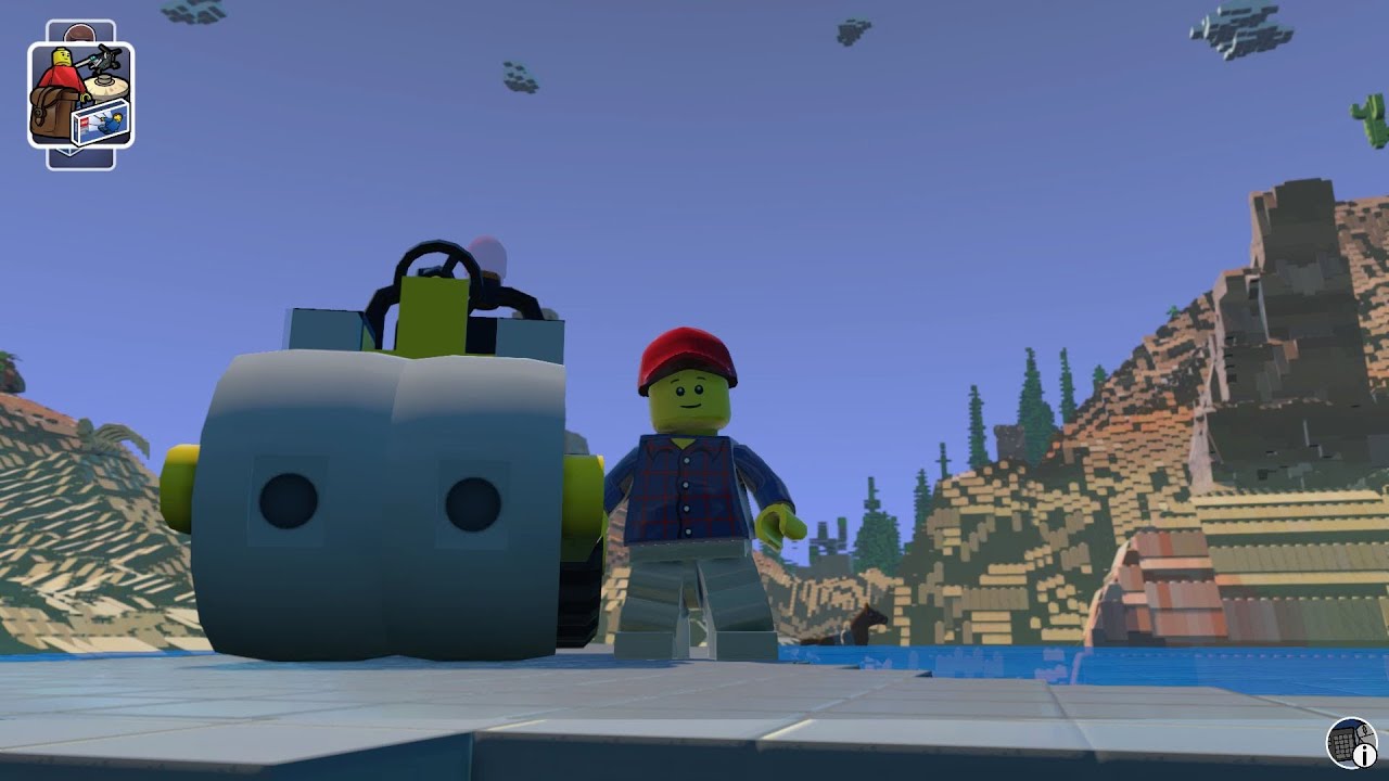 LEGO Worlds - Steamroller Free Roam Gameplay (PC HD) [1080p] - YouTube