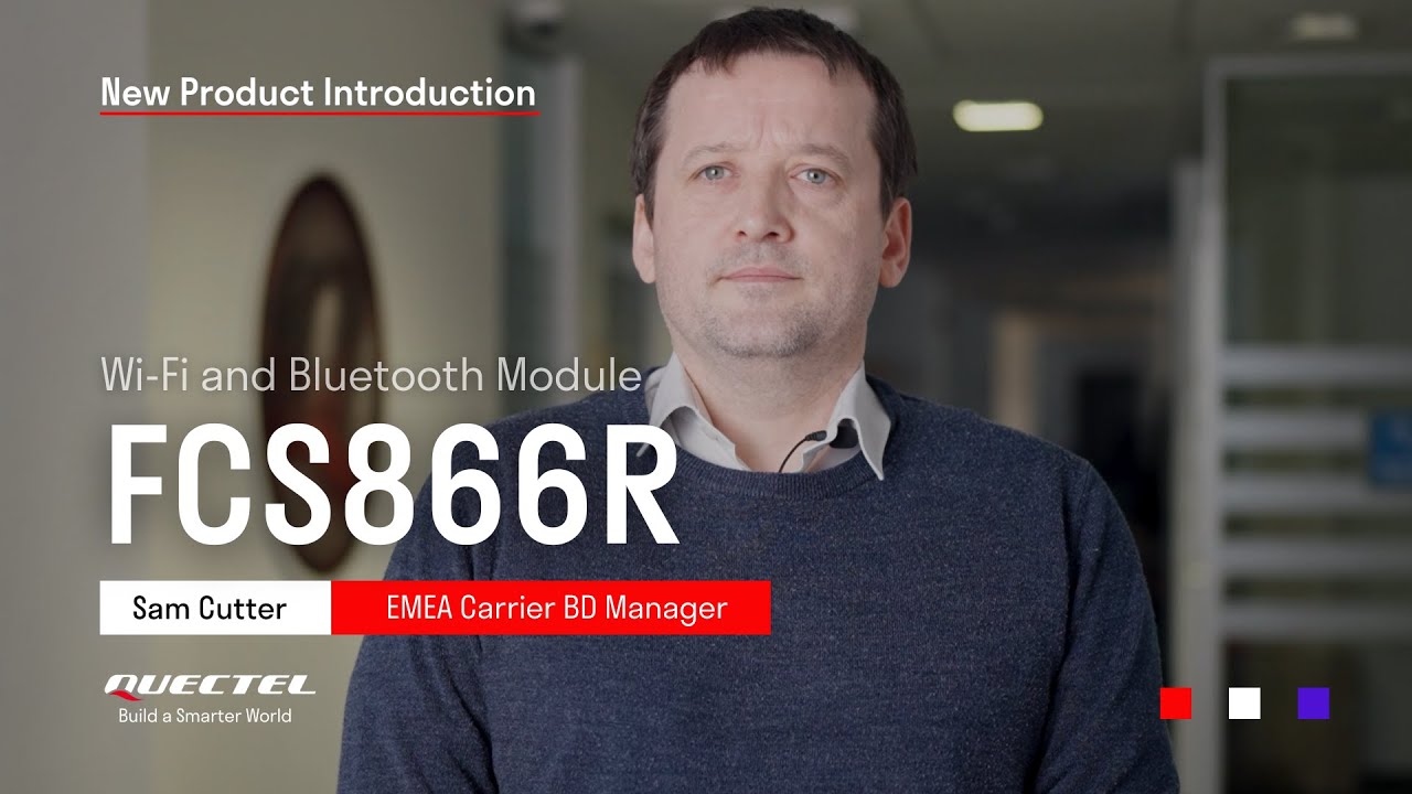 New Product Introduction: #FCS866R Wi-Fi and Bluetooth module - YouTube