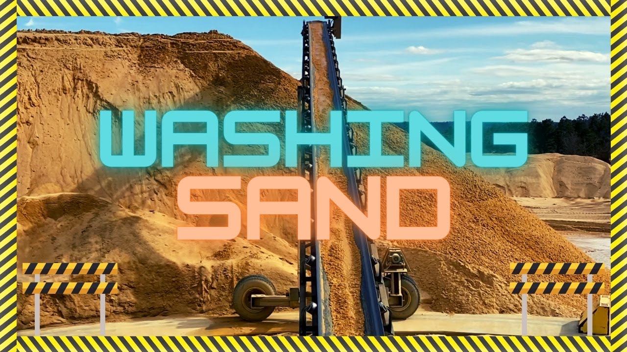 Washing Sand - YouTube