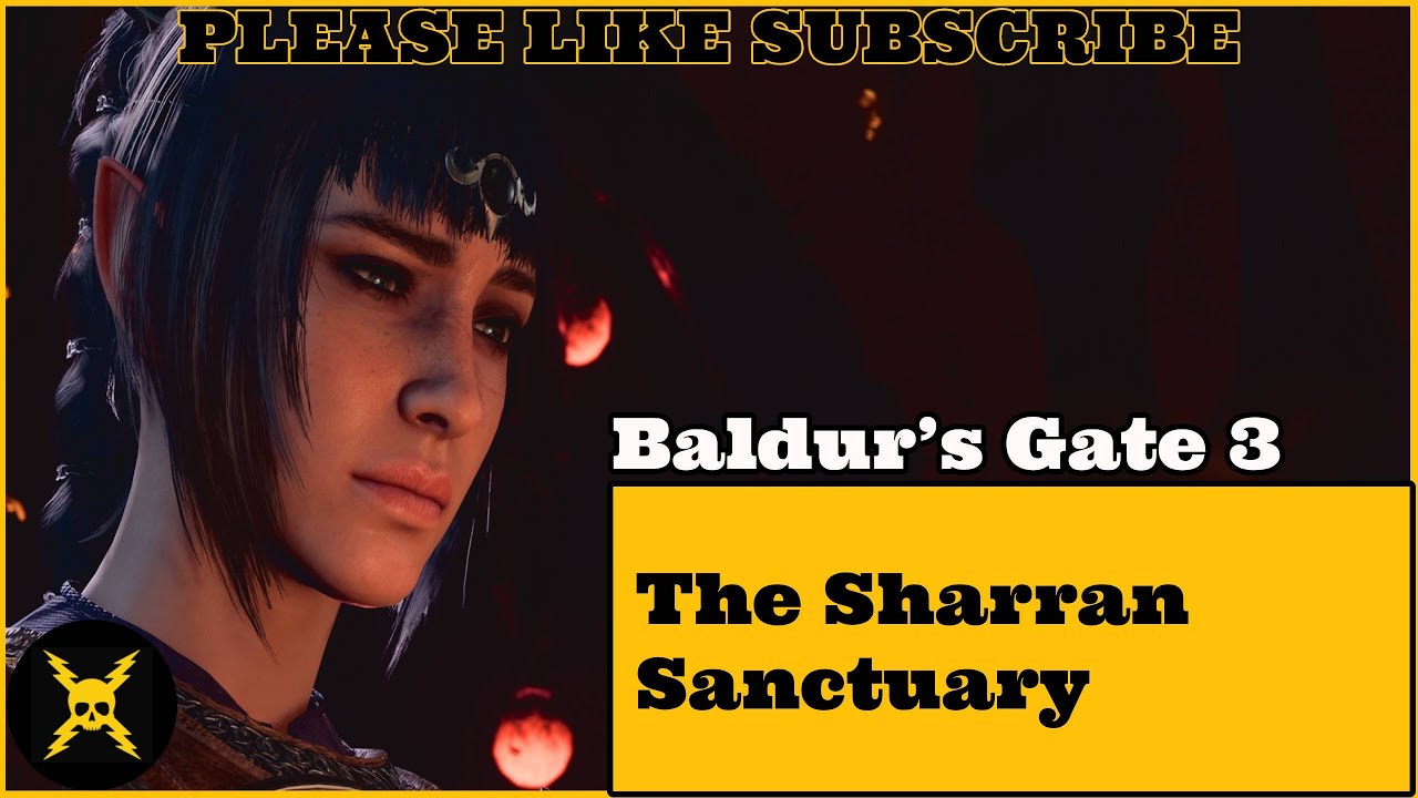 Baldur's Gate 3: The Sharran Sanctuary in the Shadow Cursed Lands - YouTube