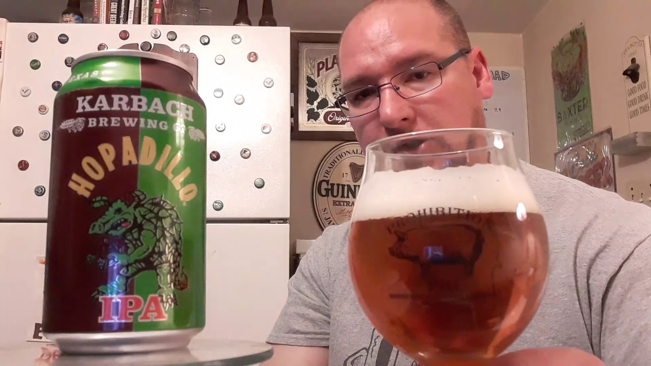 "HOPADILLO" ipa - Karbach Brewing Co - YouTube