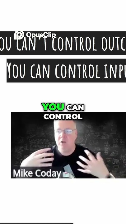 Mastering Inputs The Key to Successful Outcomes - YouTube
