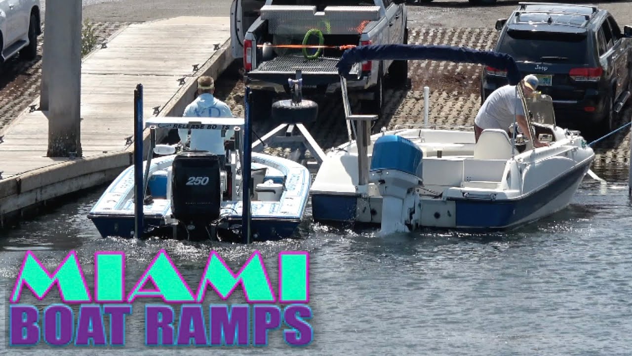 These Boats Collide!! | Miami Boat Ramps | Boynton Beach - YouTube