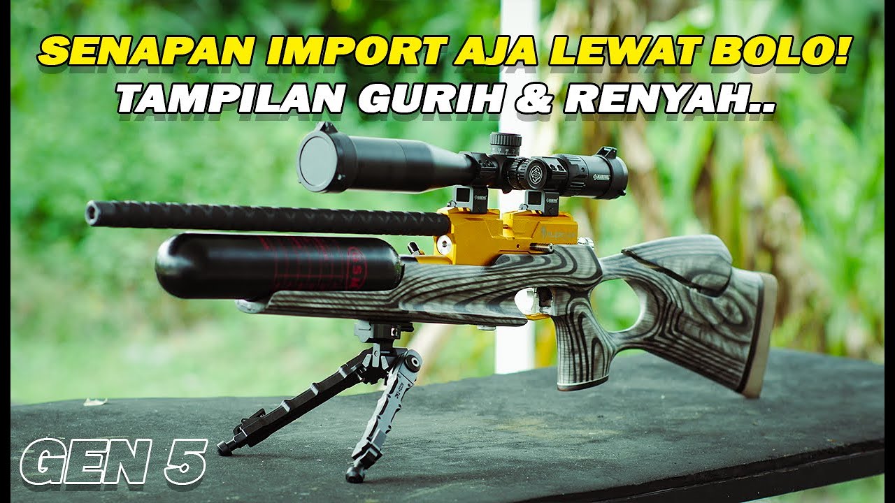 SENAPAN IMPORT AJA LEWAT BOLO!! SENAPAN PCP BOCAP TERBAIK 2024 TAMPILAN SUPER GURIH🔥 - YouTube