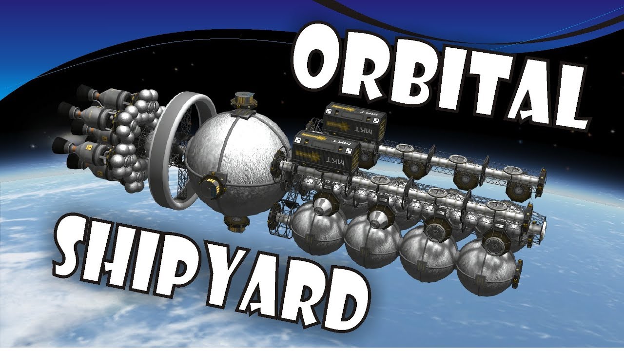 [17] SSTO Space Program - TIE Lander and Duna Colony Ship construction ...