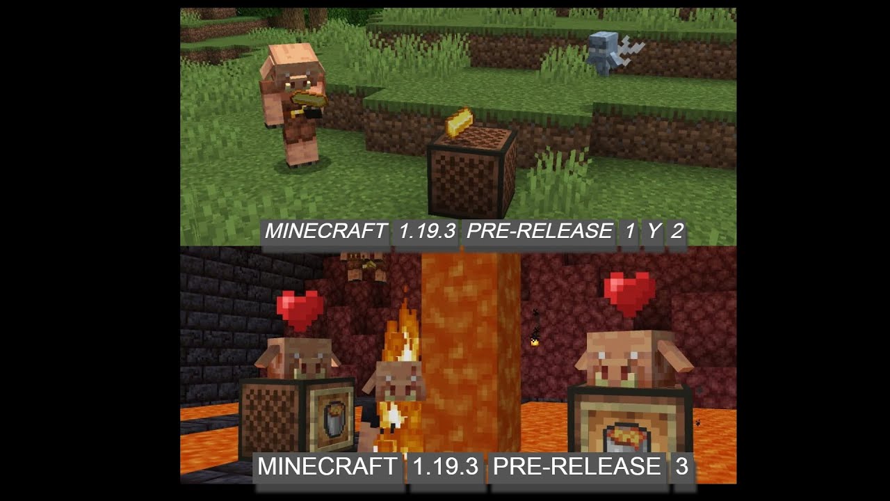 MINECRAFT 1.19.3 PRE-RELEASE 1,2,3. 👉 LA 1.19.3 ESTA A LA VUELTA DE LA ...