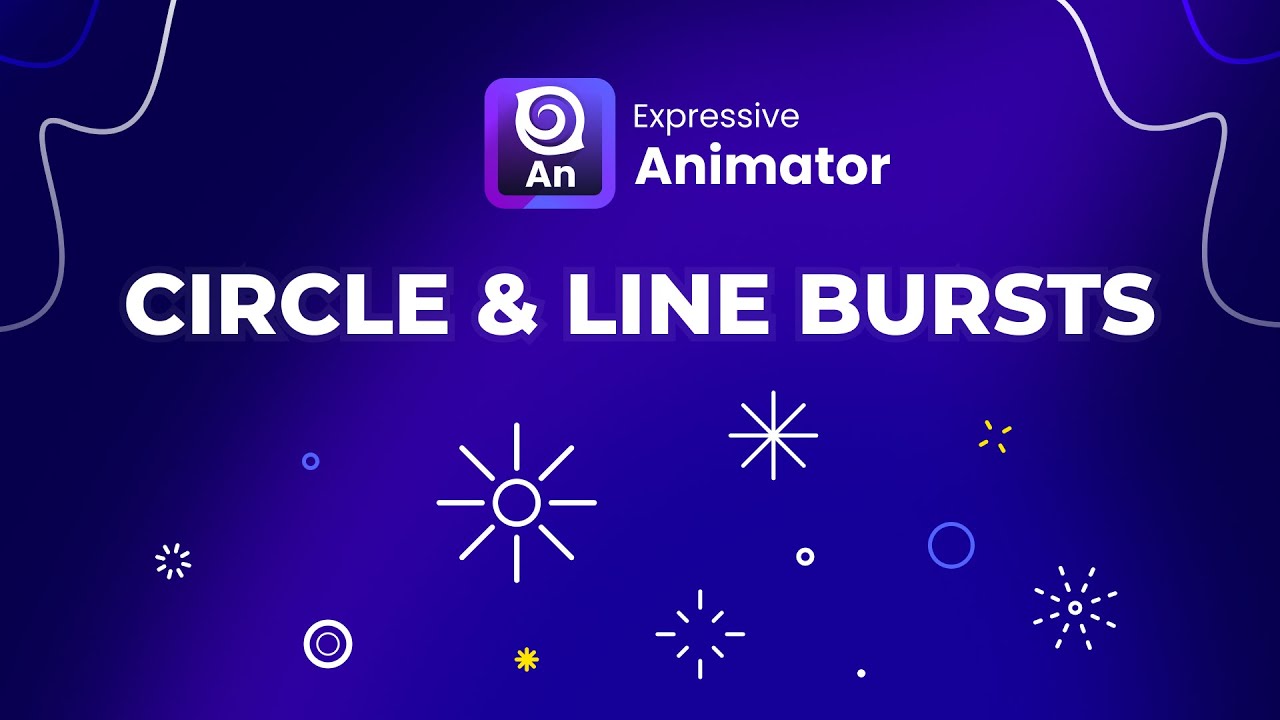 5 Circle line explosions that you can animate FAST - YouTube