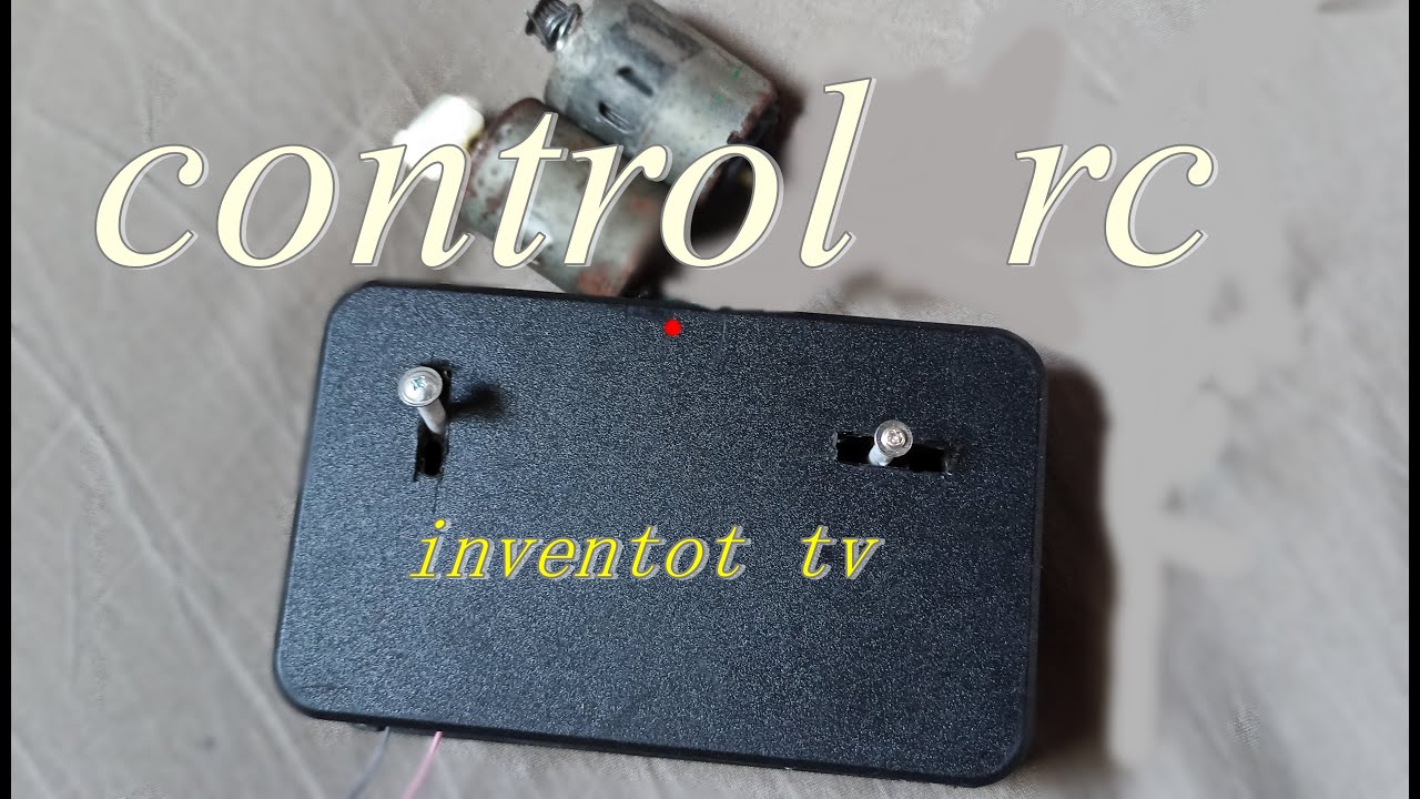 cómo hacer un control remoto casero - YouTube