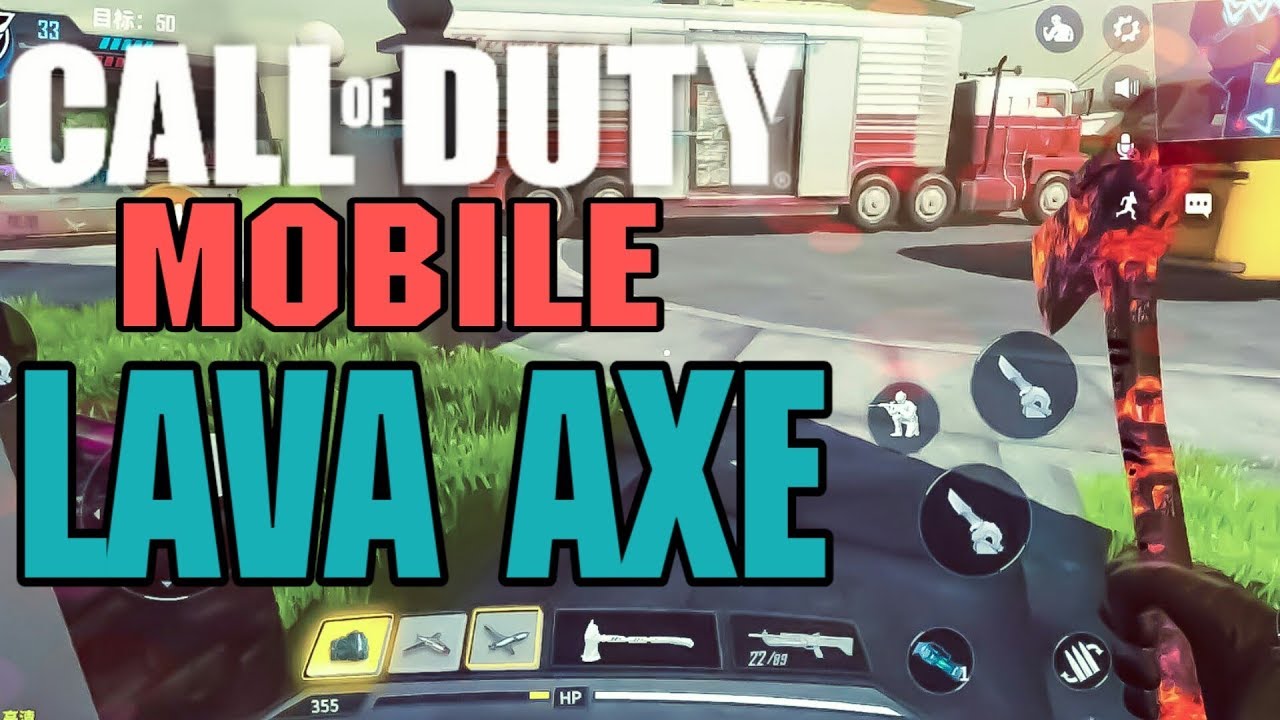 CALL OF DUTY MOBILE: LAVA AXE GAMEPLAY - YouTube