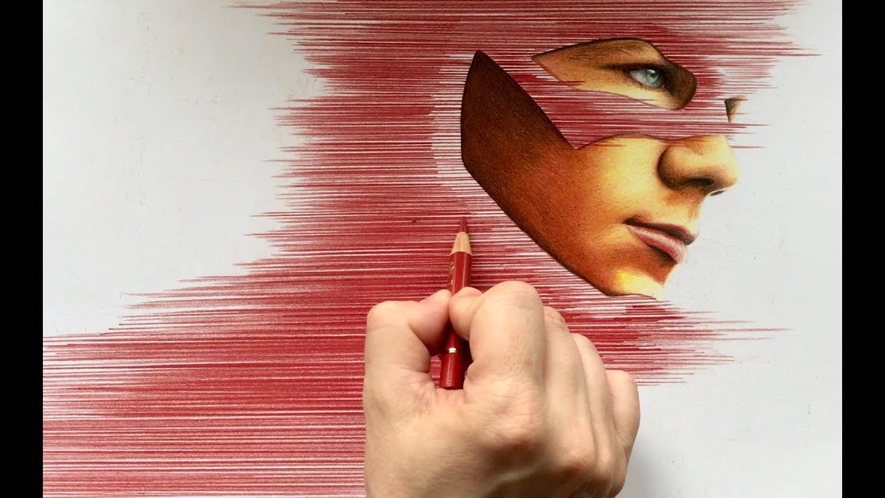 Drawing the Flash with straight lines - YouTube