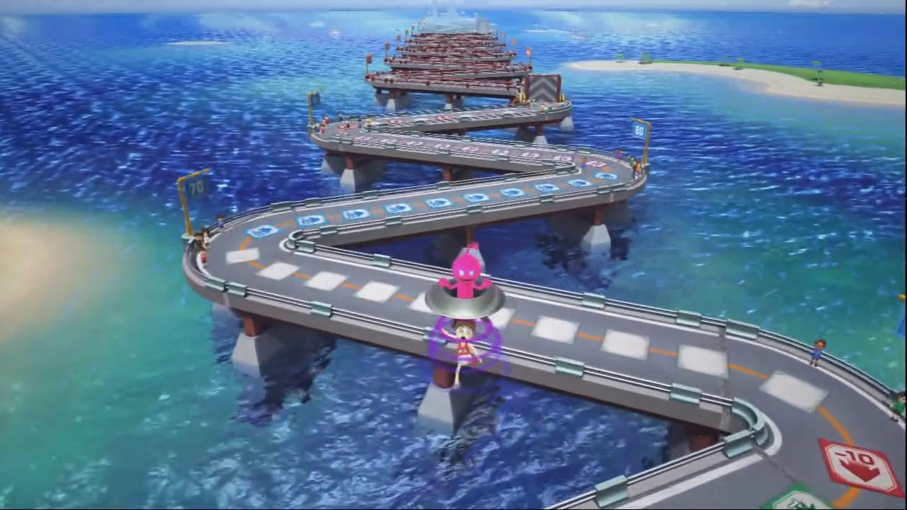 Wii Party U - Highway Rollers - 3 Players - Nilly896 vs Enderbro vs ...