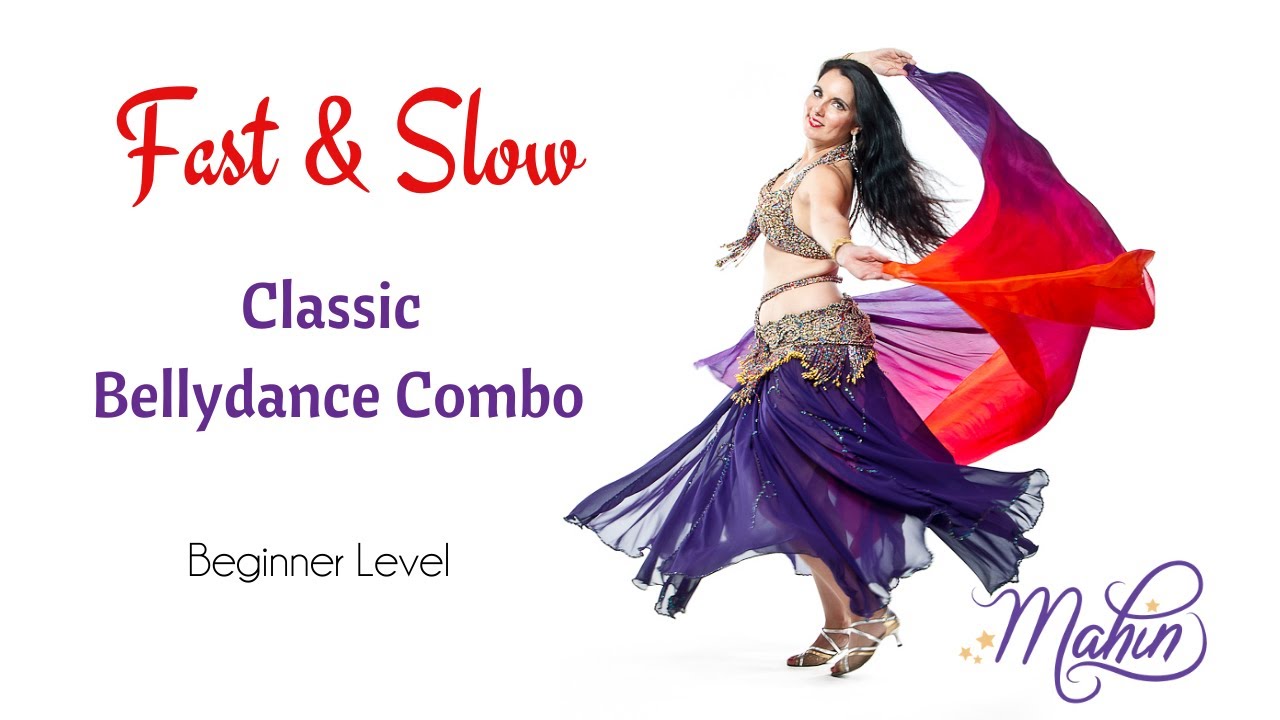 ⭐ Classic Belly Dance Moves: Beginner Belly Dance Combo ⭐ - YouTube