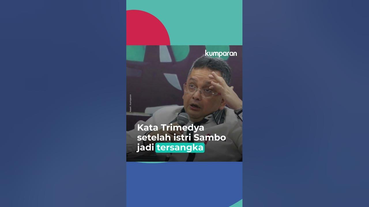 Trimedya Mempertanyakan Motif Pembunuhan Brigadir Yosua Youtube