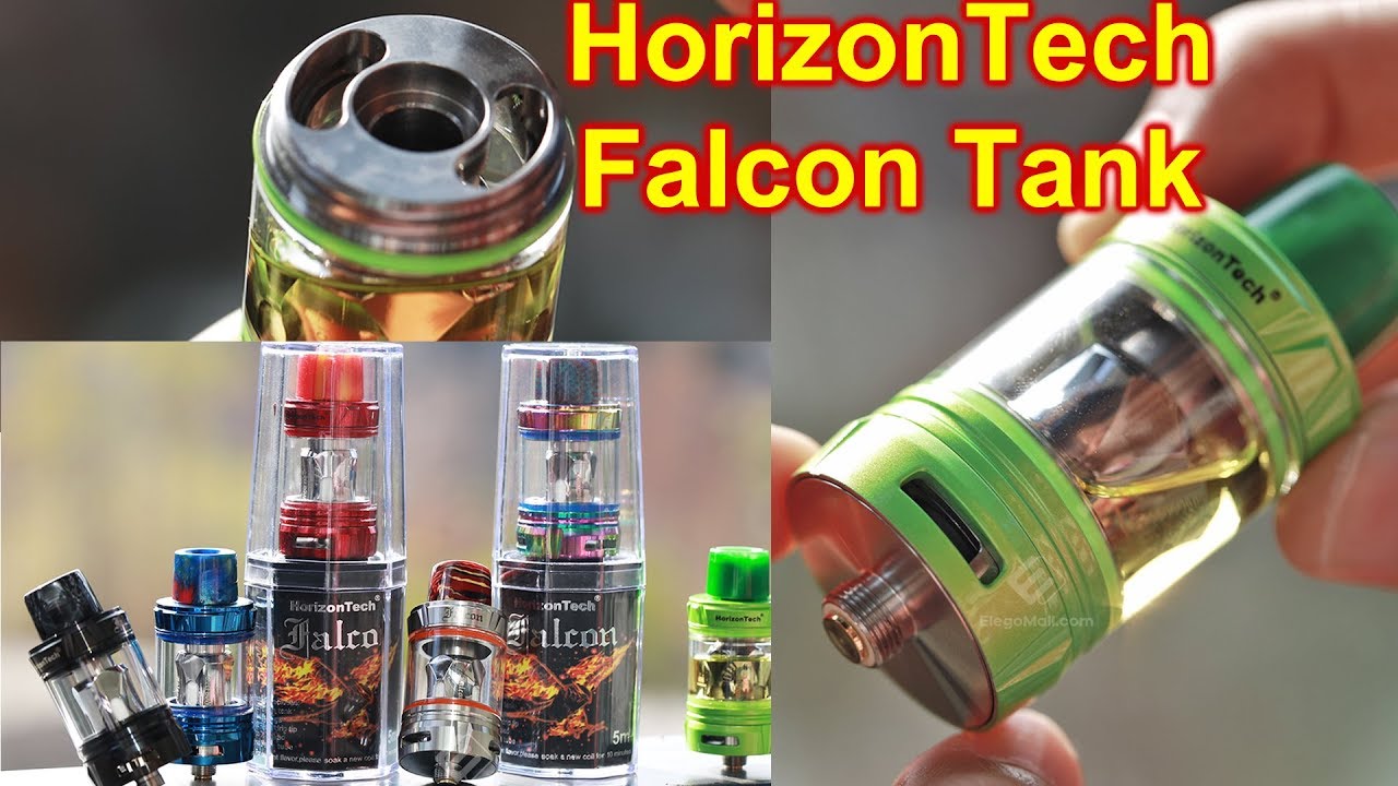 First Organic Vape Horizon Tech Falcon Sub Tank | Best longevity sub ...