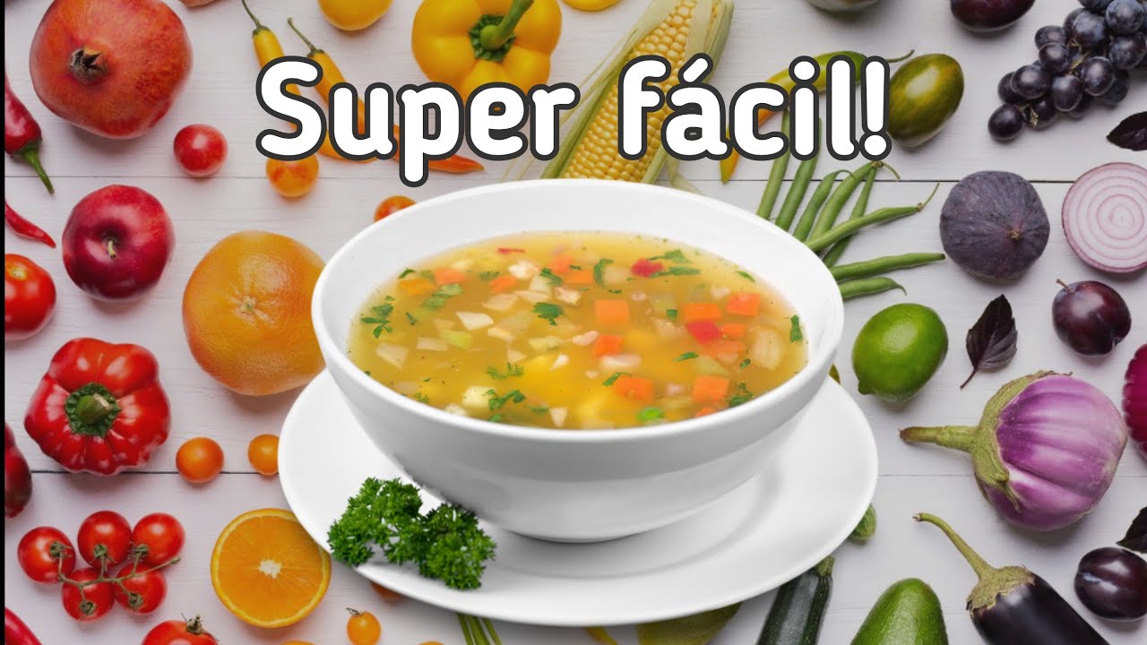 Sopa Detox de Legumes - YouTube