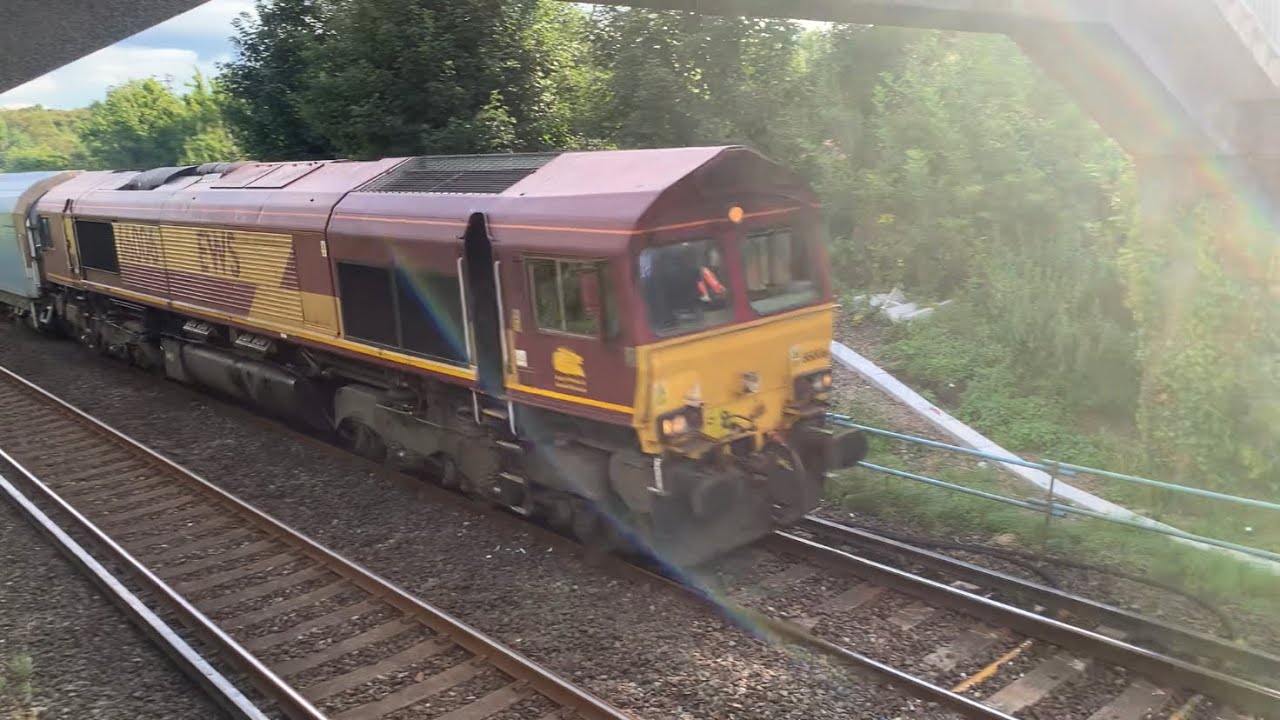 Class 66 | 66006 | DB Cargo UK - EWS Livery - YouTube