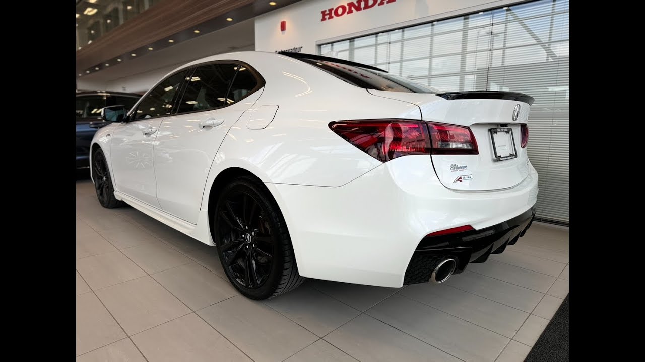 Acura TLX A SPEC 2019 avec 118000 kms chez Villeneuve Honda - YouTube