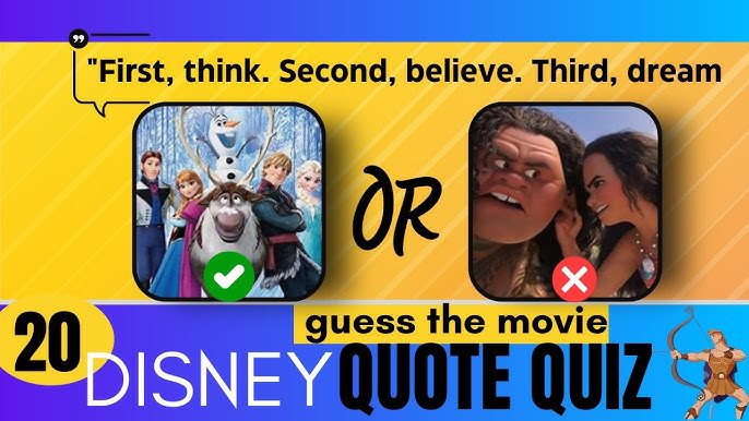 Guess Disney Quotes