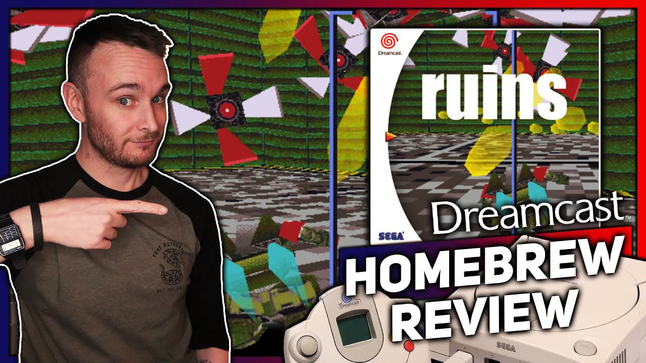 SEGA DREAMCAST HOMEBREW | RUINS BY VOXEL | DOWNLOAD LINK INCLUDED - YouTube