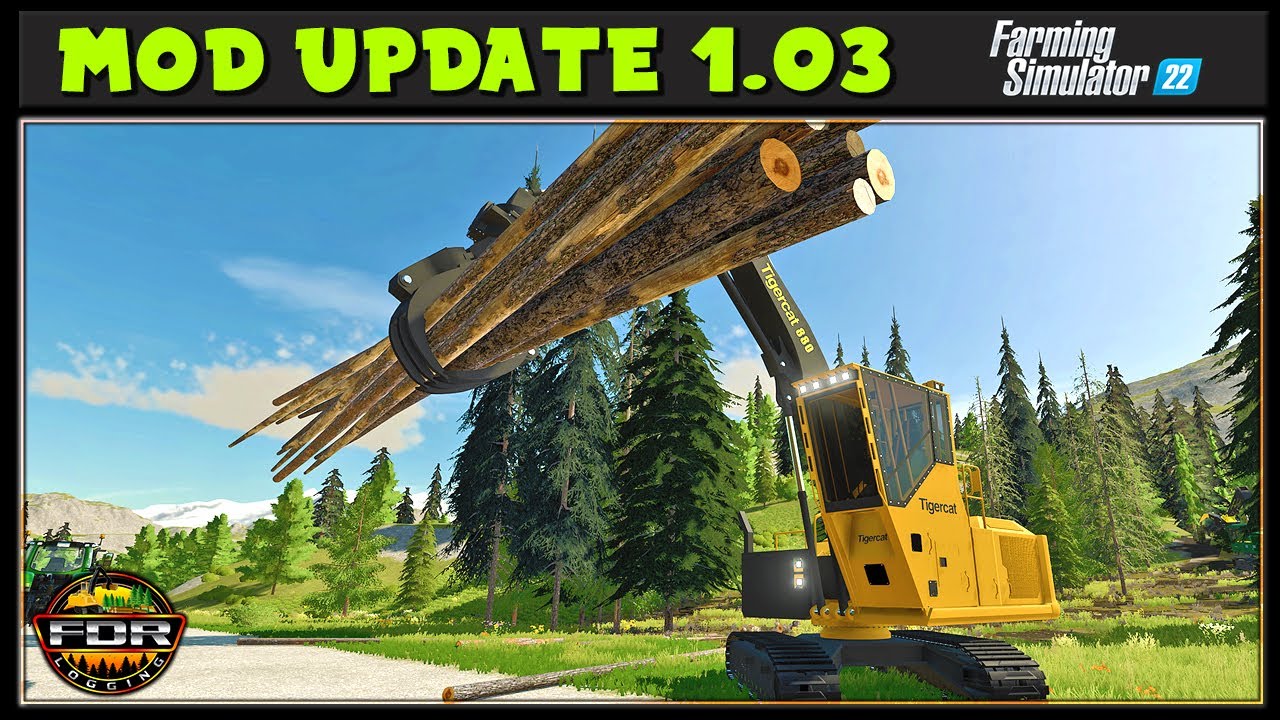 Mod Update 1.03 Tree Weights, Straps & Fixes! - Farming Simulator 2022 ...