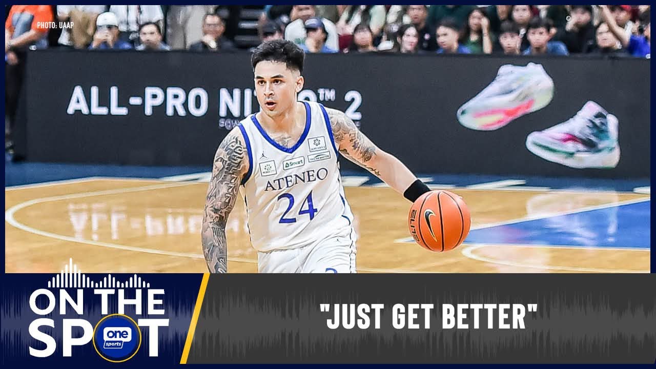 Dominic Escobar on Ateneo Blue Eagles' 4-0 run | #OSOnTheSpot - YouTube
