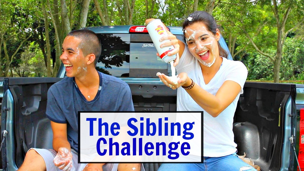 The Sibling Tag/Challenge - YouTube
