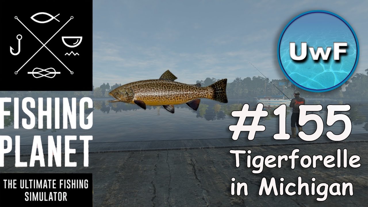 Fishing Planet #155 | Unique Tiger Trout / Tigerforelle in Michigan ...