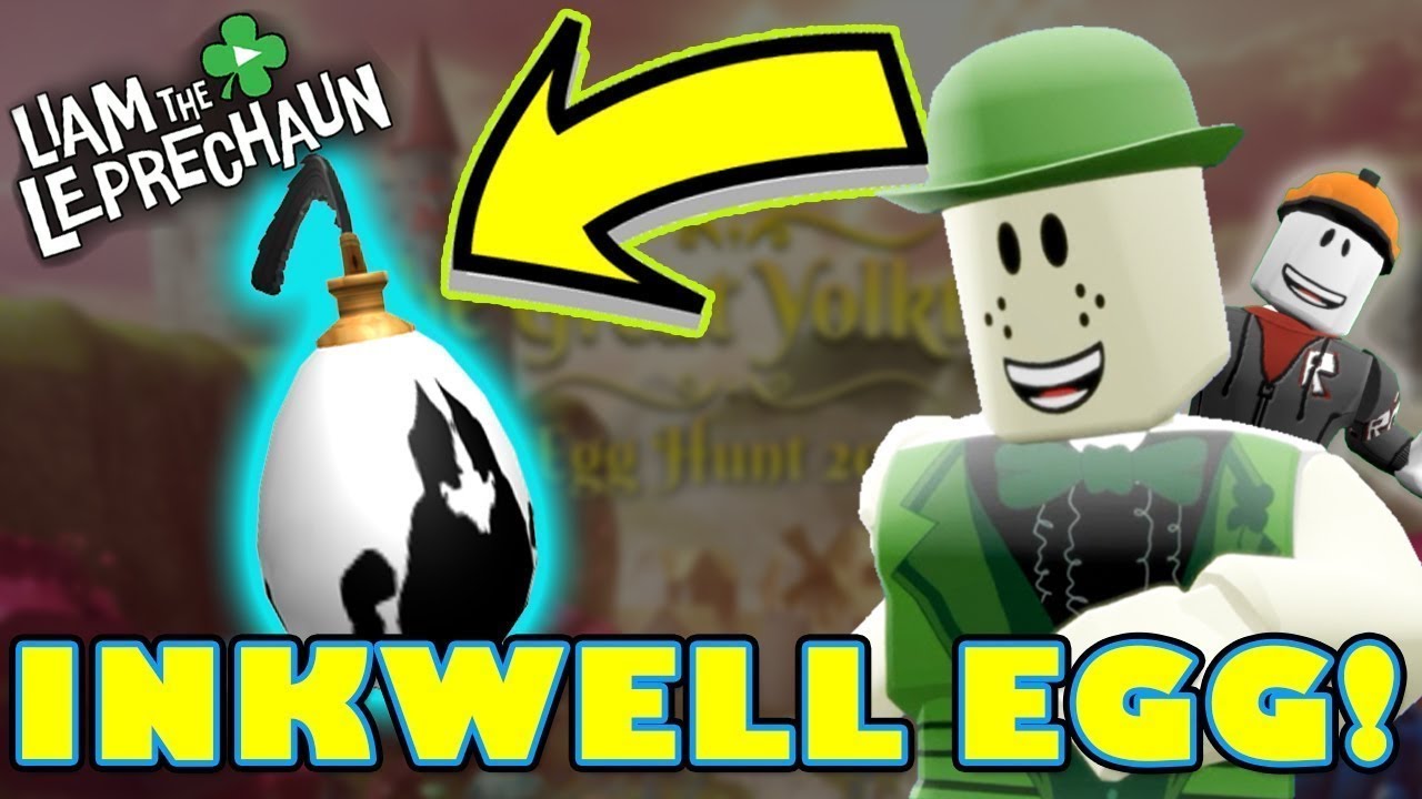 ROBLOX EGG HUNT: HOW TO FIND INKWELL EGG 😆💥☘ - YouTube
