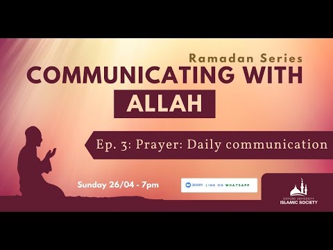 "Prayer: Daily Communication" - Sh. Riyad Nadwi - YouTube