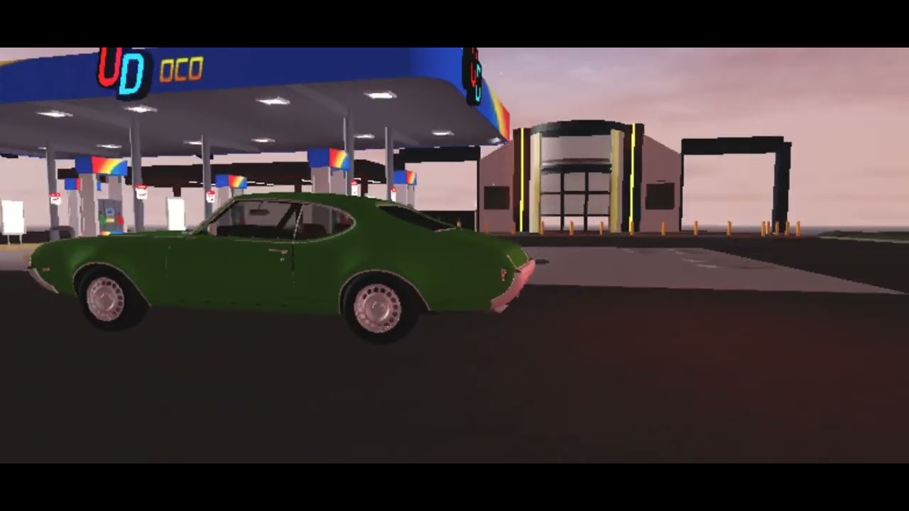 Roblox Ultimate Driving Showcase: The Green Sabre Recreation - YouTube