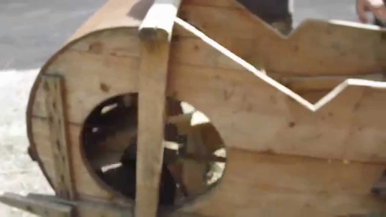 Winnowing machine - YouTube