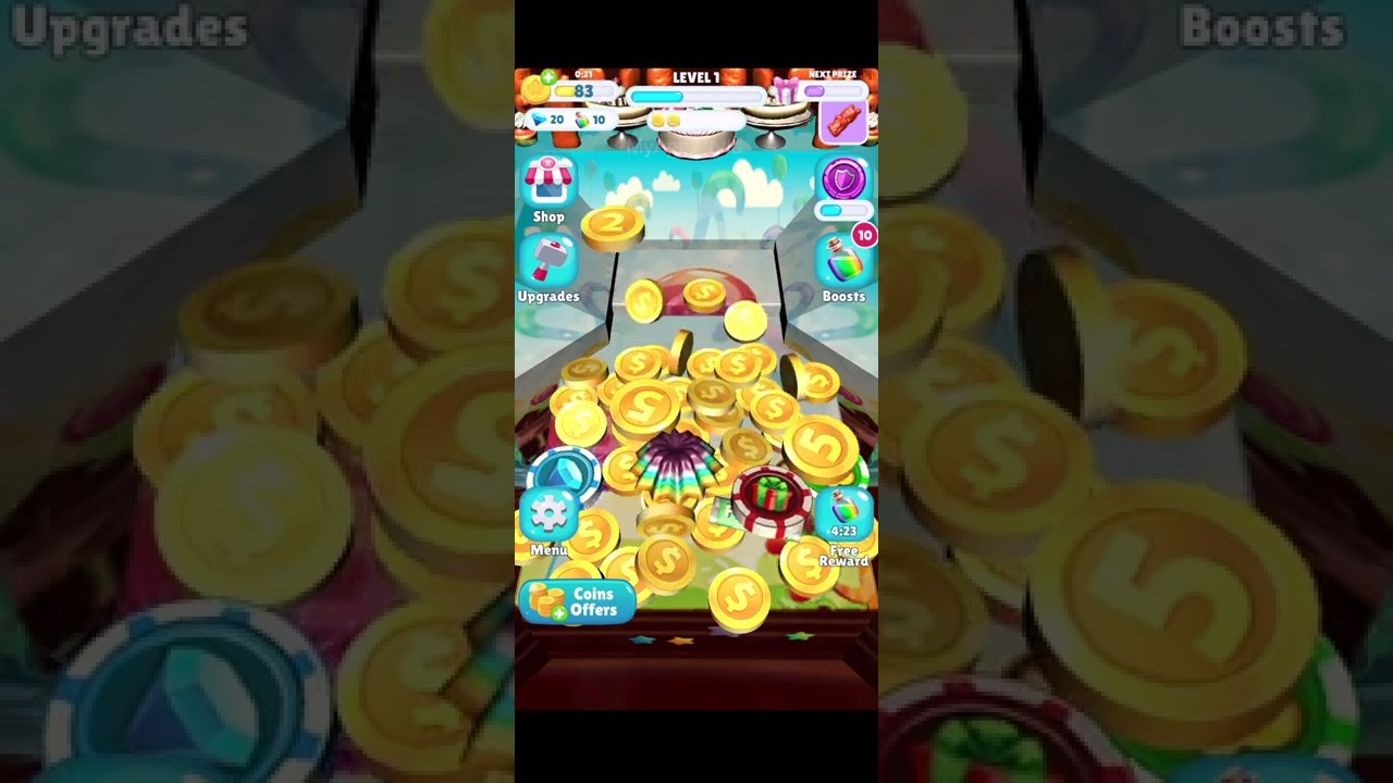 Candy Coins Dozer 60fps - YouTube