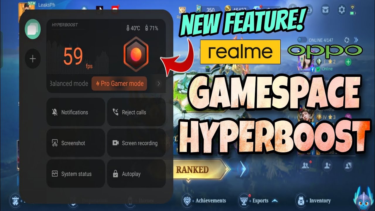 GAMESPACE new feature HYPERBOOST (For Lowend Devices) - Best For ...