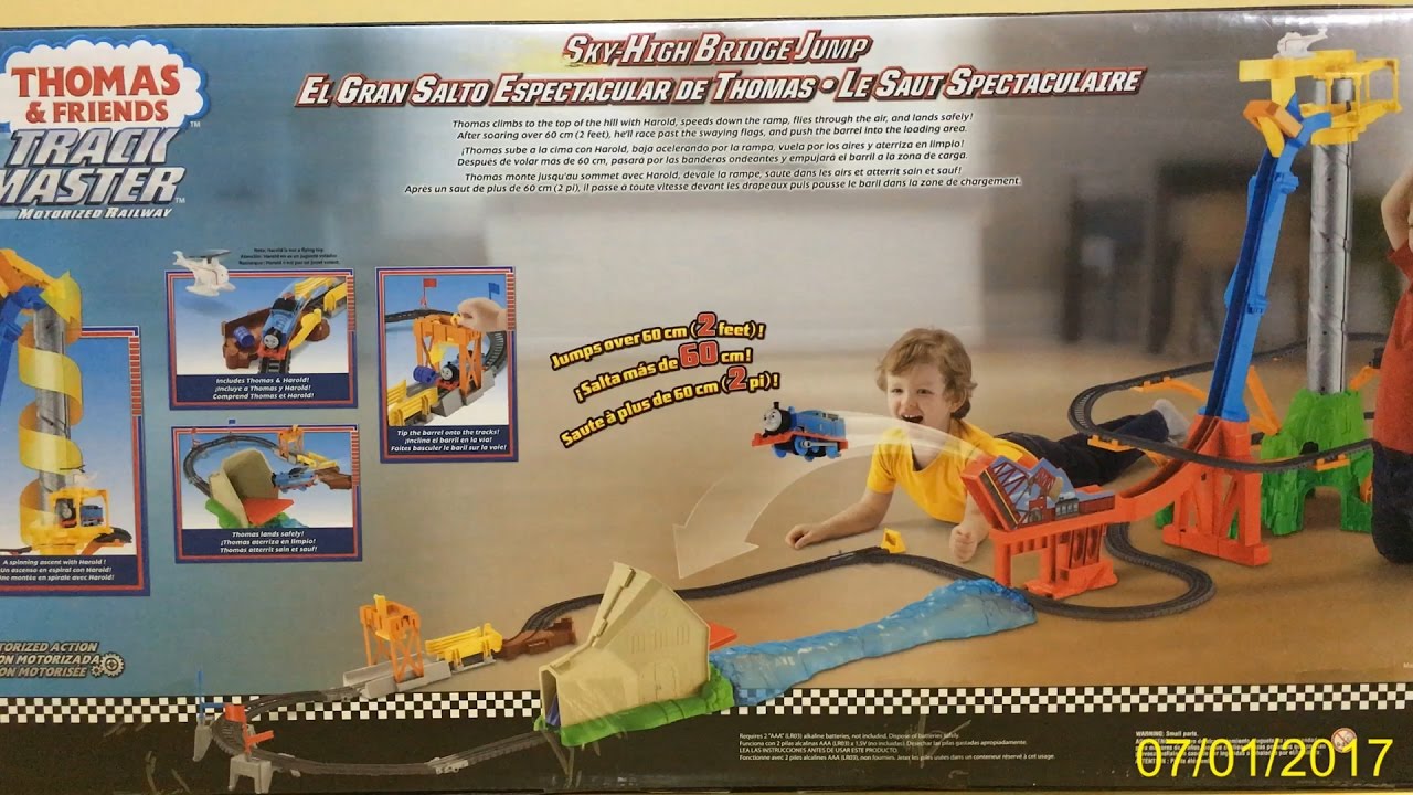 Thomasandfriends Sky High Bridge Jump Youtube