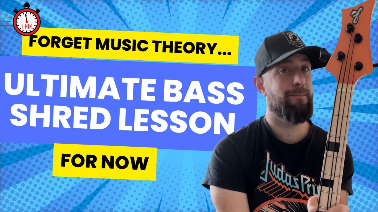The Ultimate Shred Lesson for Bass Guitar - FORGET MUSIC THEORY… for ...
