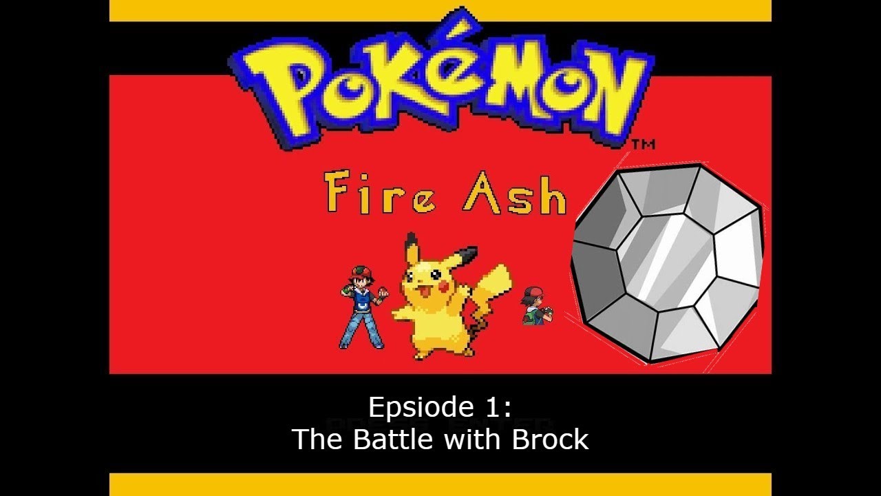 Ep1 Pokemon FireAsh The battle with brock - YouTube