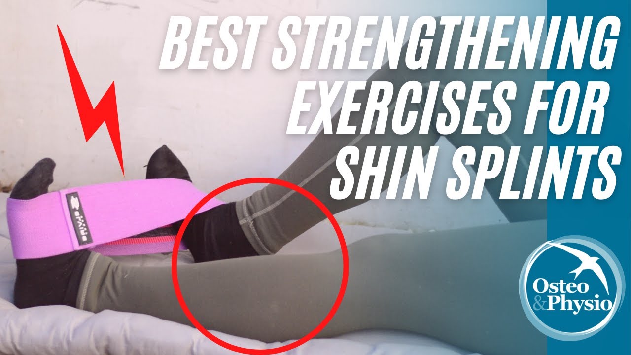 The best strengthening exercises for SHIN SPLINTS! - YouTube