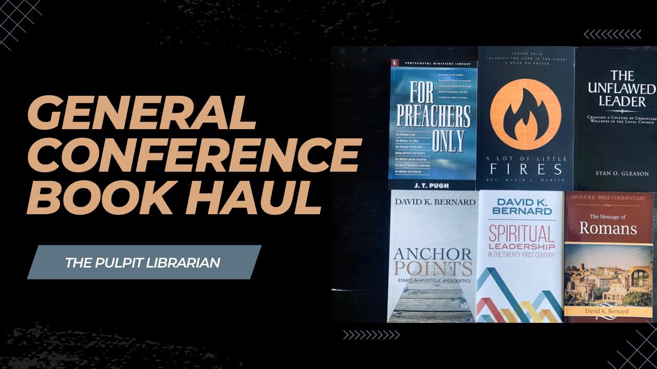 General Conference Book Haul - YouTube