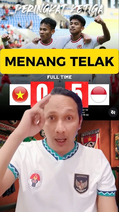 Timnas Indonesia U-16 Menang Telak atas Vietnam U-16 5-0 di PIALA AFF! 🏆⚽ #Shorts #TimnasU16 # ...