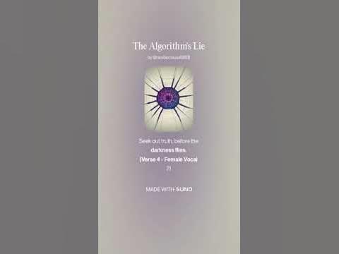 The Algorithm's Lie - YouTube
