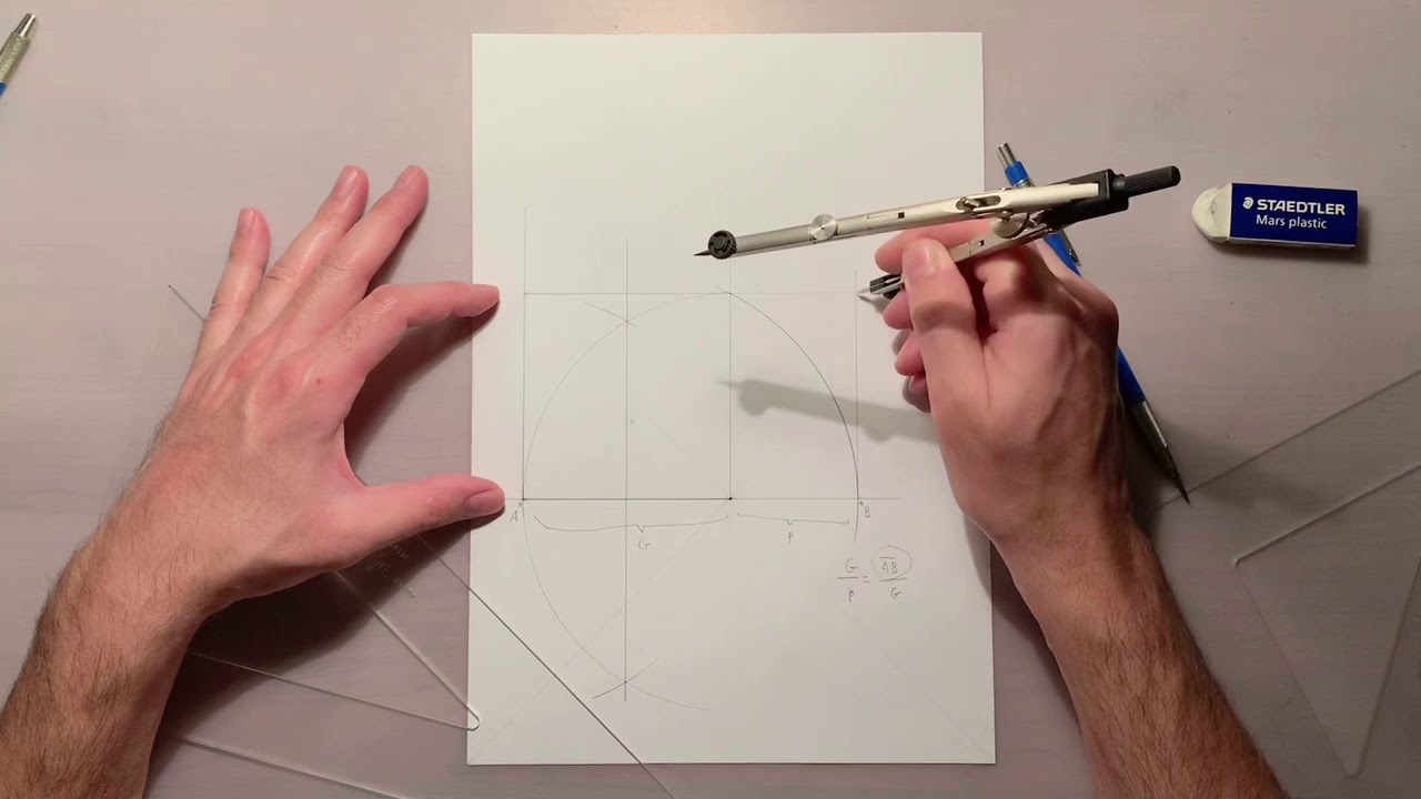 Rectangle i espiral àuri. - YouTube
