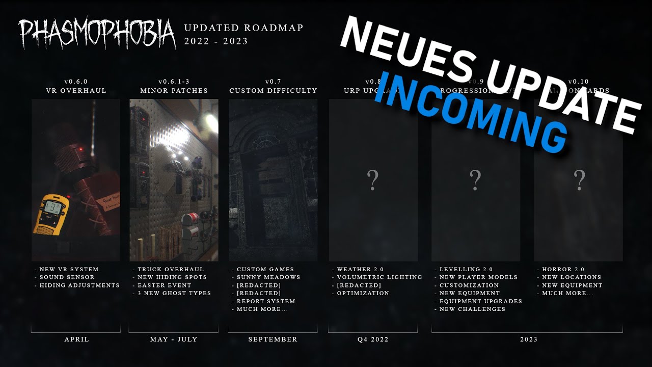 Phasmophobia - CUSTOM DIFFICULTY kommt diesen MONAT! | Dev Preview - YouTube