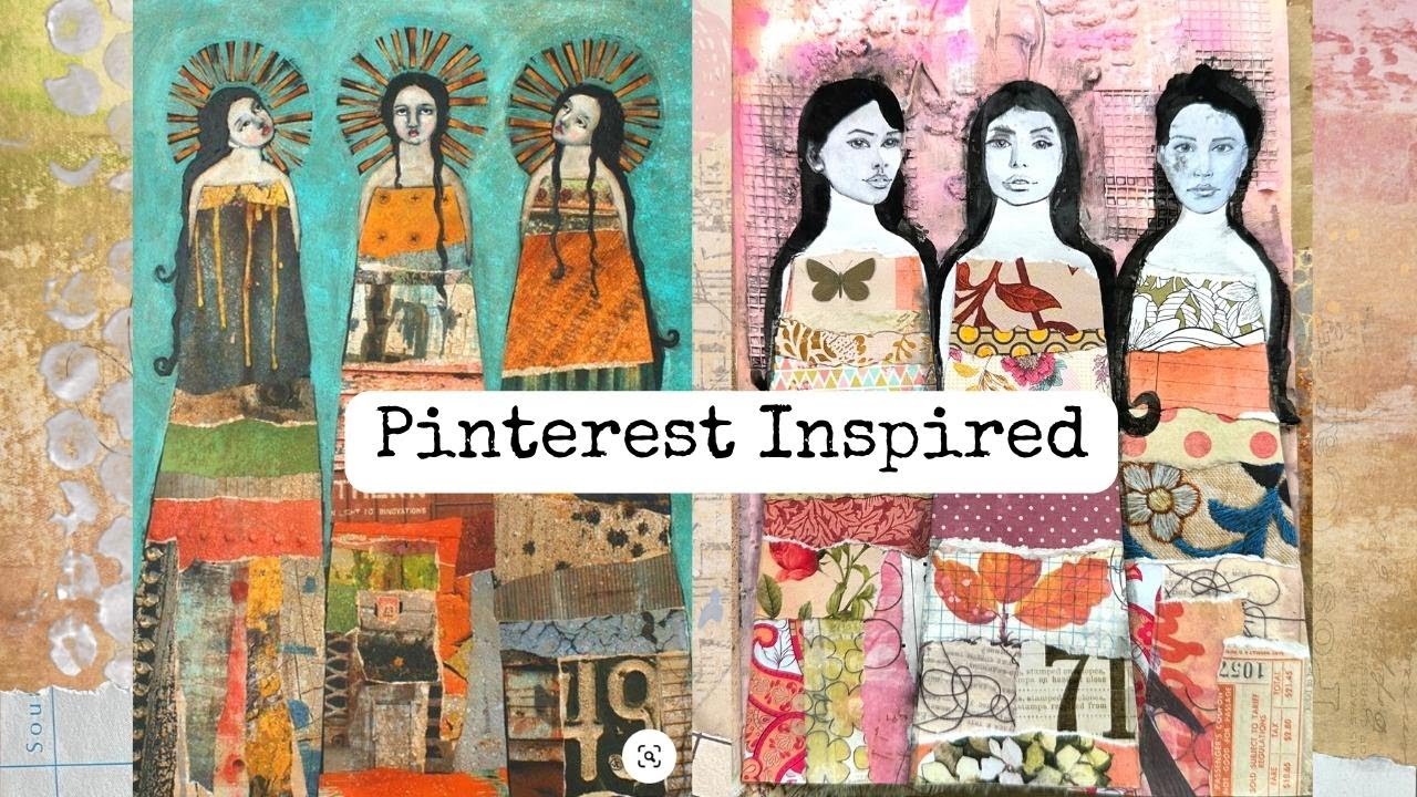 Pinterest Inspired– How To Make It Your Own! Using Your Scraps! - YouTube