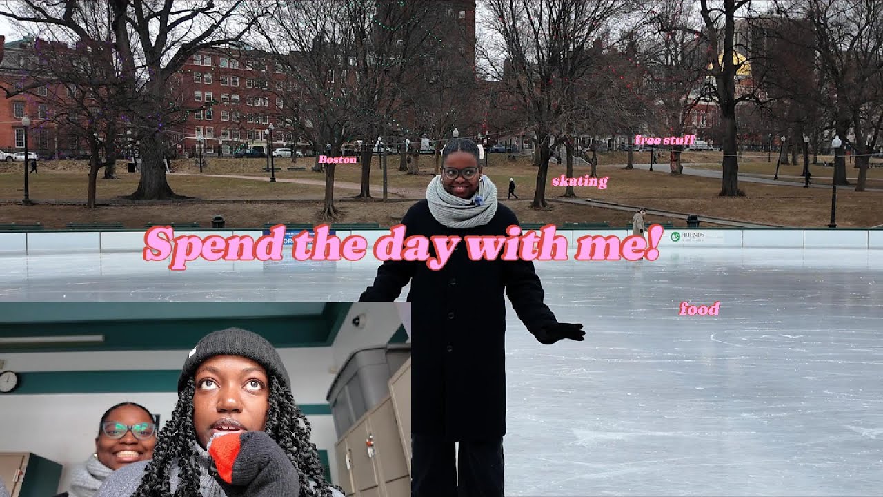 Day in the Life - Ice Skating , Cafe Bonjour and The Mapparium! - YouTube