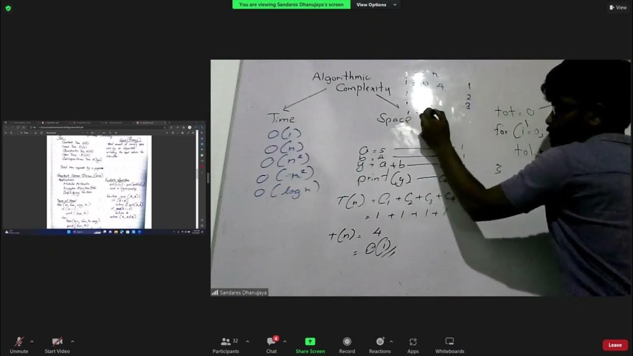 How to Calculate Time and Space Complexity of Algorithms | Algorithms part 3 | Sinhala Tutorial ...