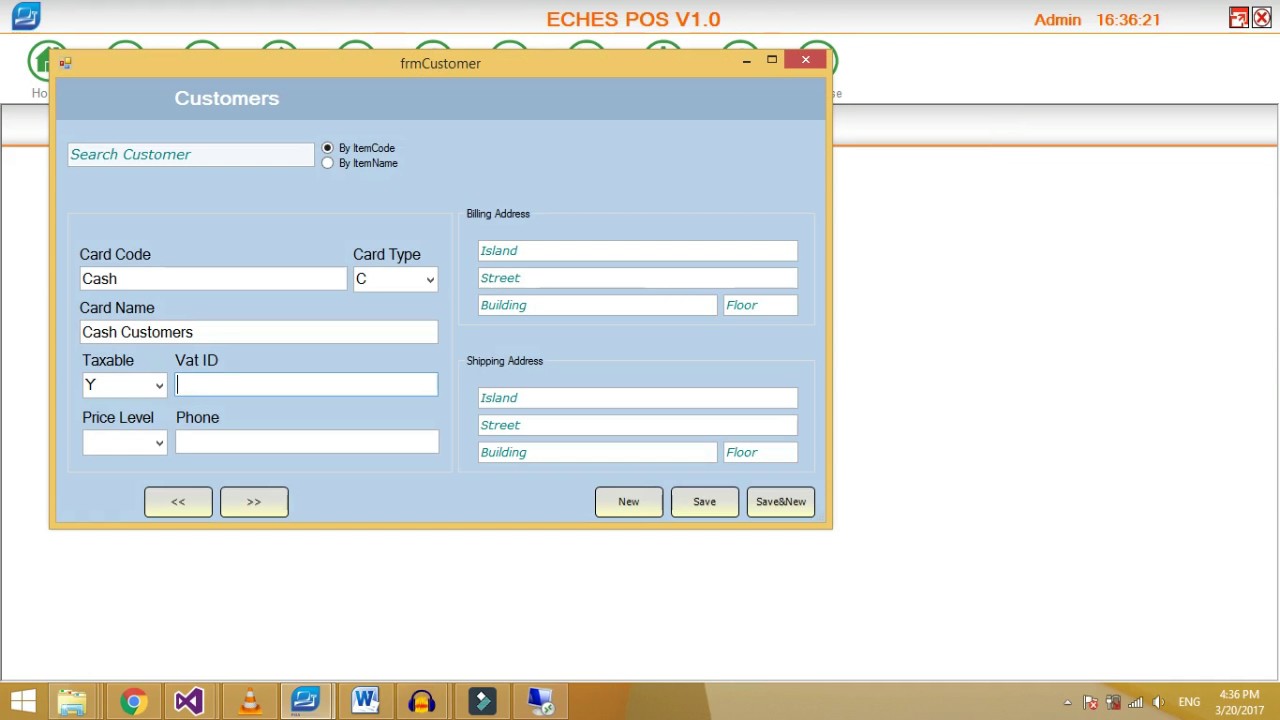 Eches POS- Overview - YouTube