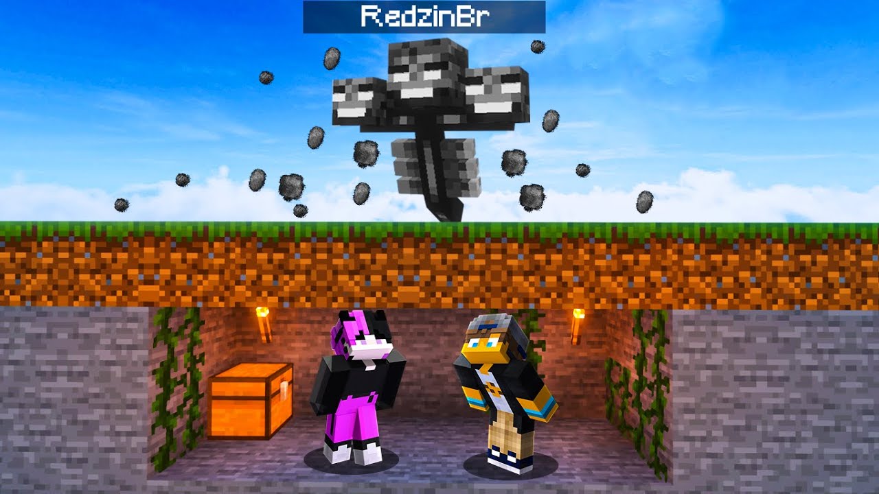 Minecraft Manhunt Mas O Caçador é Um Wither Youtube