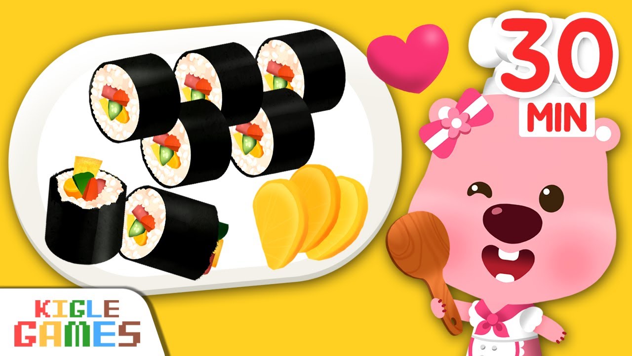 Pororo's Cooking game Play EP06-10 NonStop Play | Pororo the Little ...